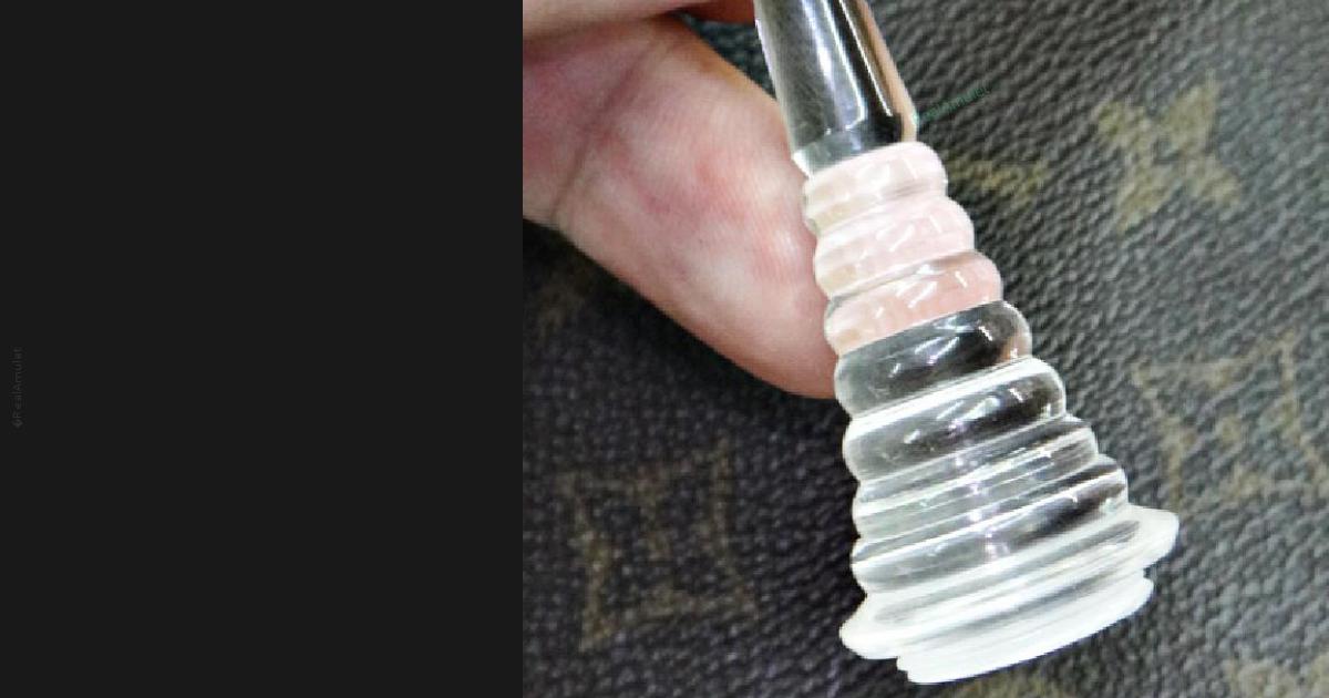 STUPA BUDDHA RELIC AMULET CASE EMPTY BOX CLEAR ACRYLIC 2 OPEN 15 CM ...