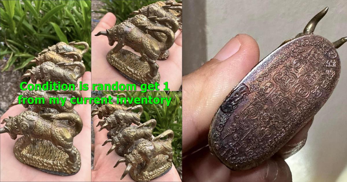 Wouetanu Buffalo Harmless Prevent Kalong Be2551 Yellow bullet Thai ...