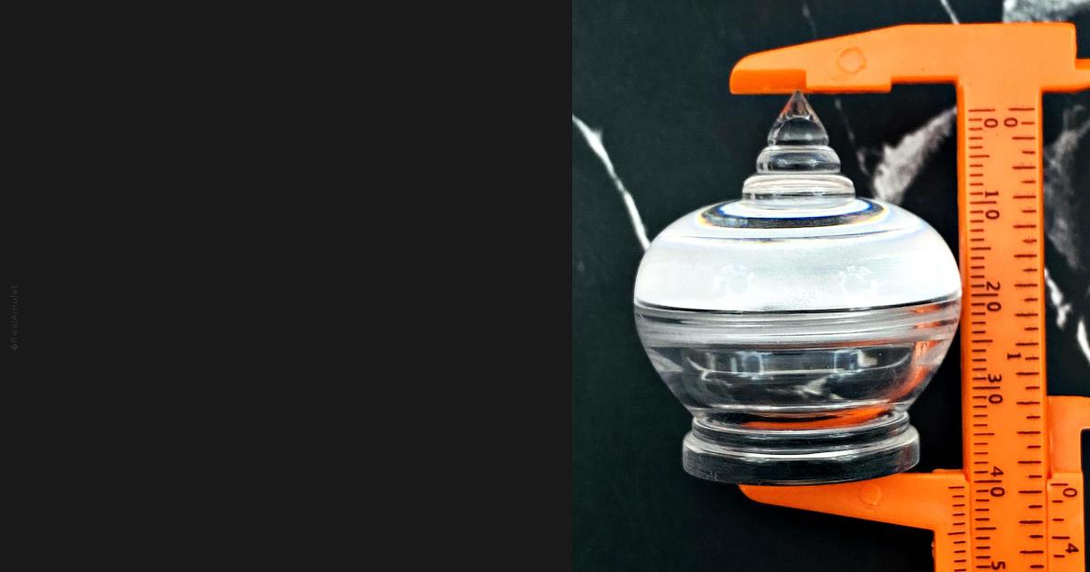 Limpid Clear Solid Empty Stupa Container Box Case Buddha Relic Thai ...