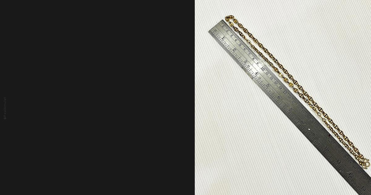 Necklace Stainless Gold Laser Cd Dc Chain Multi Hook Wearing Thai ...