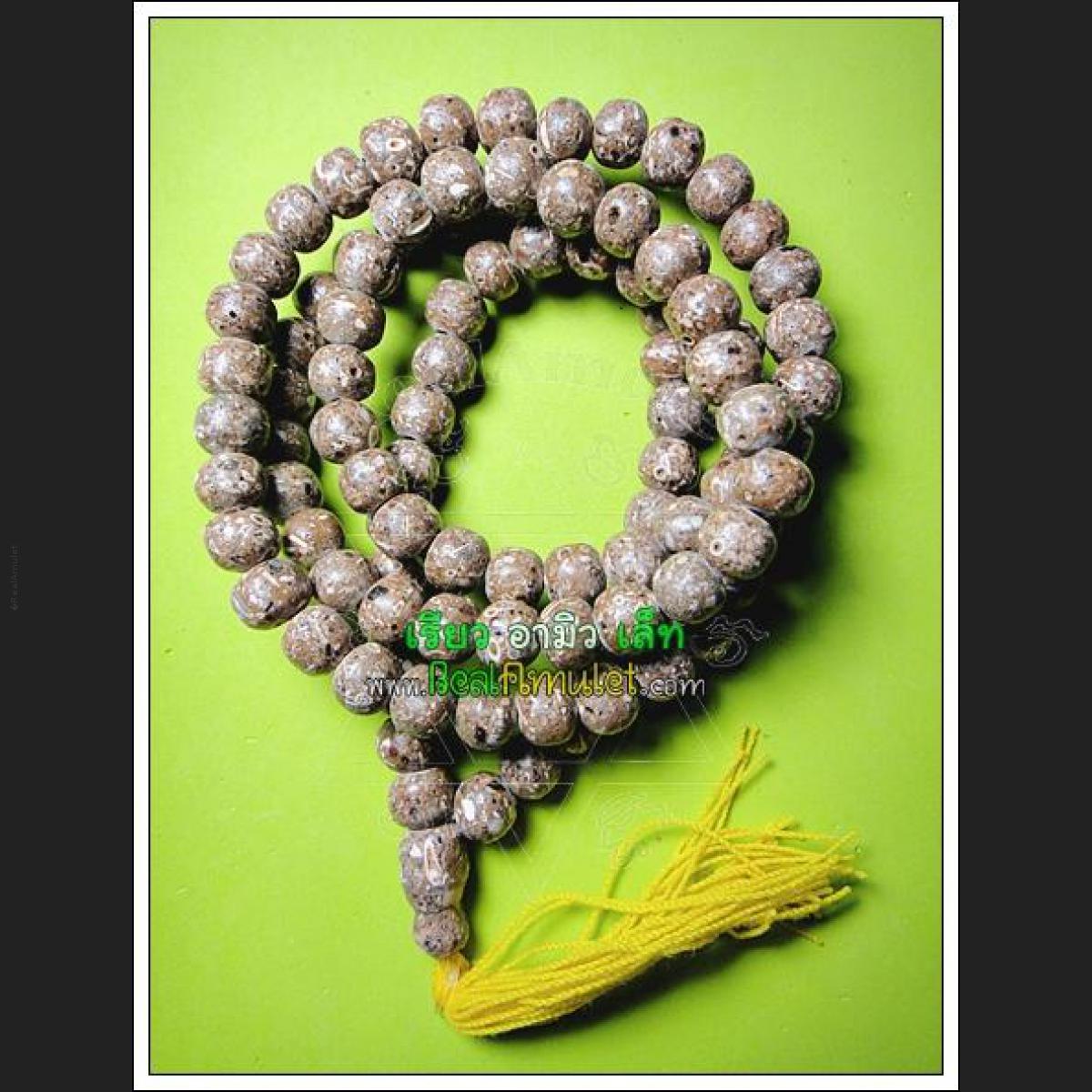 REAL THAI AMULET NECKLACE BUDDHA RELIC STONE BEAD | RealAmulet.com™