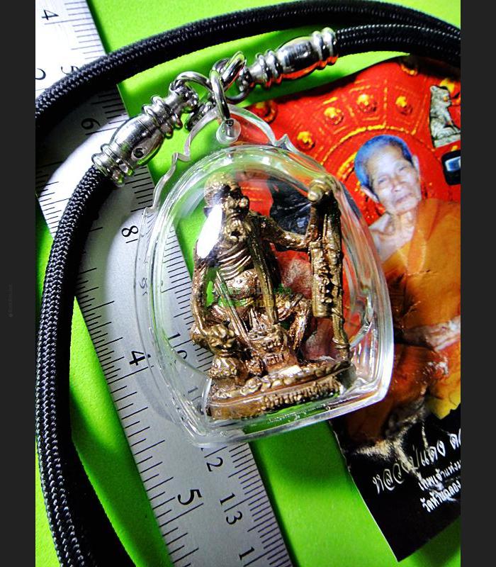 MILLIONAIRE POWER CHUCHOK RICH OLD MAN LP DENG (SEDTI) AMULET THAI REAL ...