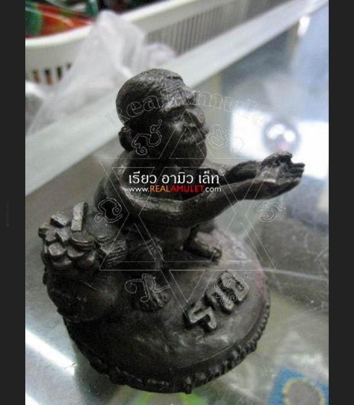 REAL THAI AMULET CHUCHOK WEALTH RICH MILLIONAIRE MAGIC LP PERN ...