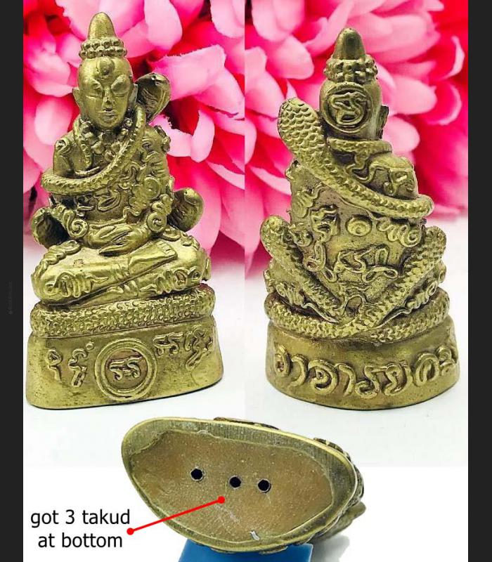 THAI AMULET NGUNG GAMBLING ALIEN FACE COBRA RICH LOTTO LUCKY NIKOM 3 ...