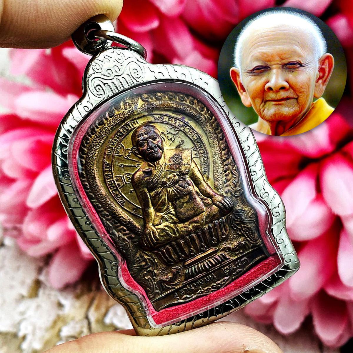 Nangpan Buddha Wheel Bhavacakra Great Windfall Lp Hong Be2543 Thai ...