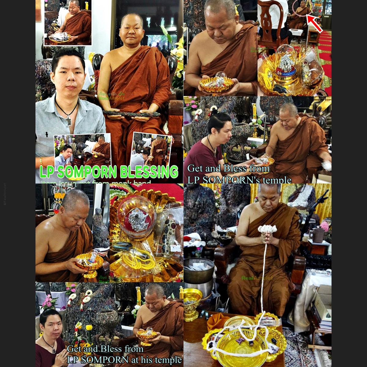 Leklai Rowel Wheel Chakra 3in1 Magic Immortal Protection Safe Thai ...