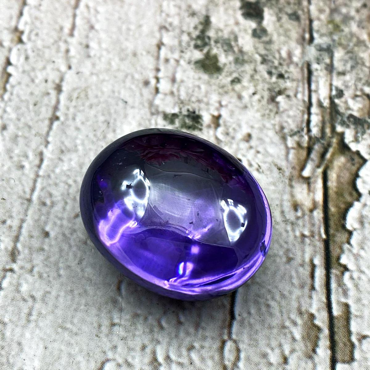 Naga Eye Leklai Magic Lucky Netural Stone Pendant Toffy Purple Thai ...