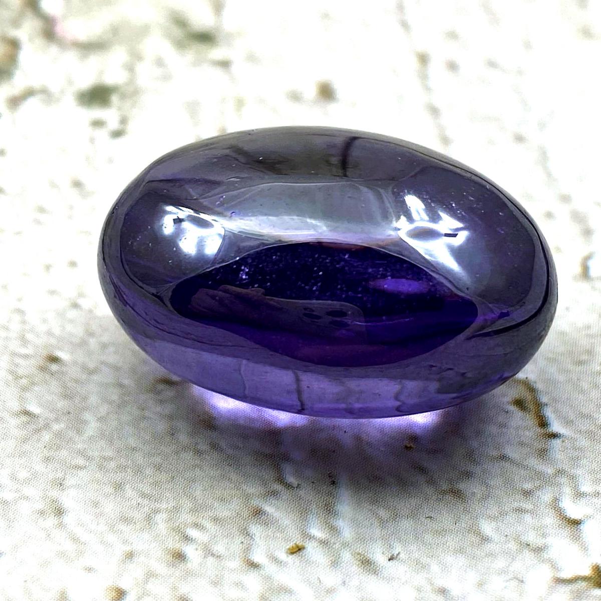 Naga Eye Leklai Magic Lucky Netural Stone Pendant Toffy Purple Thai ...