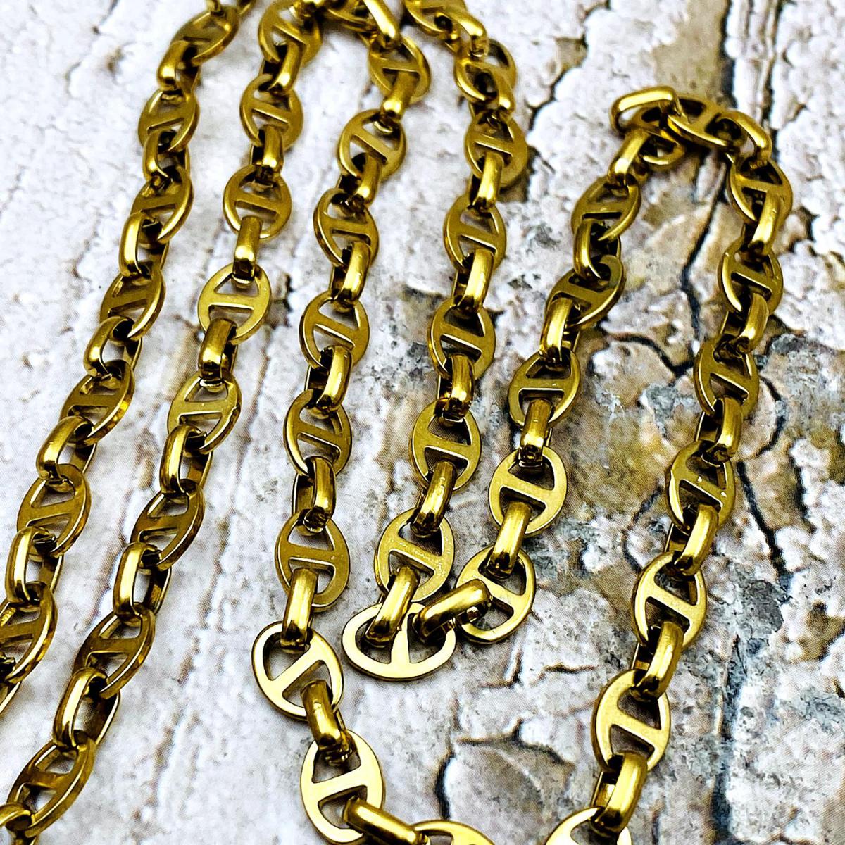Necklace Stainless Gold Laser Cd Dc Chain Multi Hook Wearing Thai ...